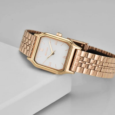Flat Mineral Glass Watch for Woman - SHENZHEN GOTOP WATCHES CO., LTD.